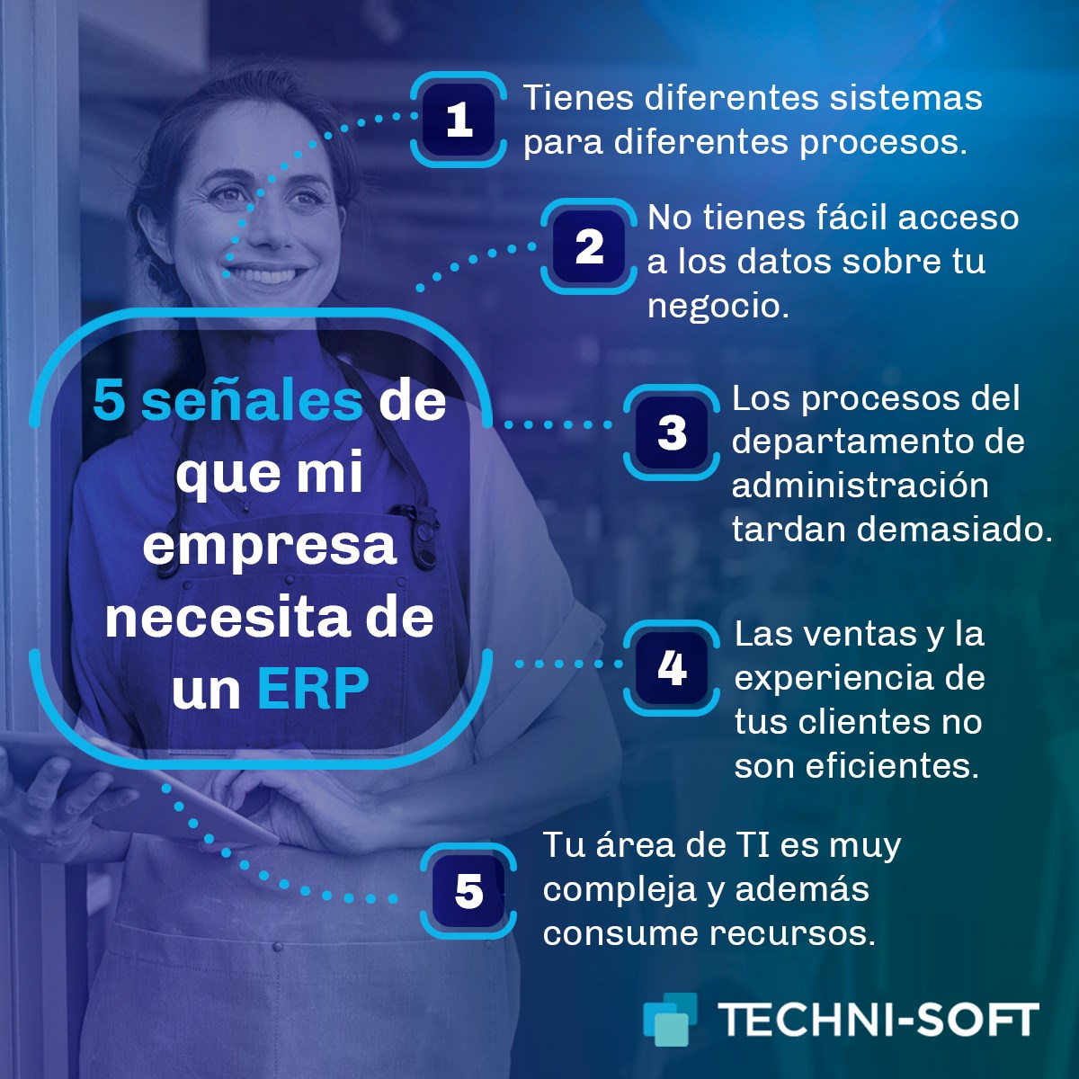 10 Especificaciones de ERP para empresas - TECHNI SOFT
